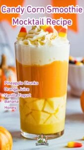 Candy Corn Smoothie Mocktail Recipe: Sweet Treat Without the Tricks ...