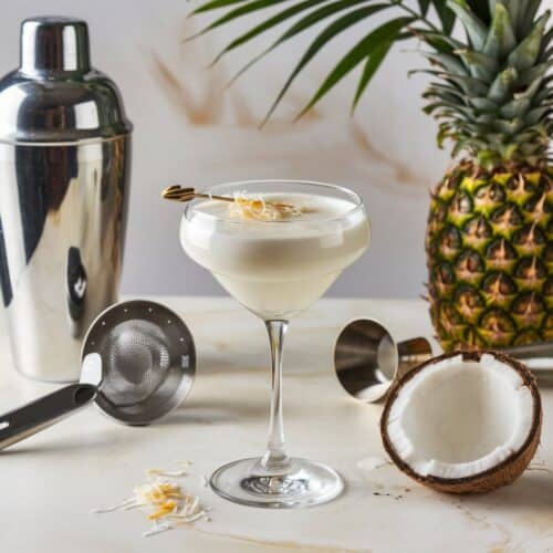Coconut Martini Cocktail Recipe: Your Tropical Getaway in a Glass ...