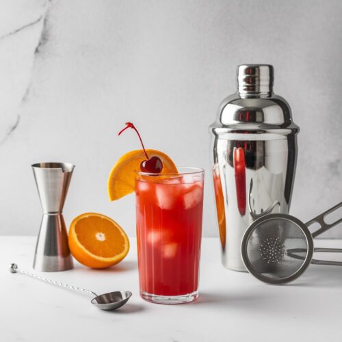Red Rum Punch Cocktail Recipe: Taste the Tropics in a Glass - Thirsty Tales