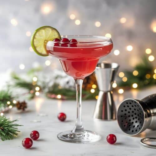 Christmas Cosmopolitan Cocktail Recipe: Festive Mix for Holiday Cheer ...