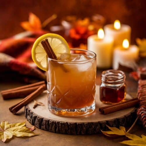 Cinnamon Maple Whiskey Sour Cocktail Recipe: Cozy Fall Flavor Twist ...