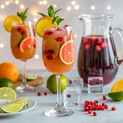 Winter Citrus Punch Mocktail Recipe: Refreshing Non-Alcoholic Delight ...