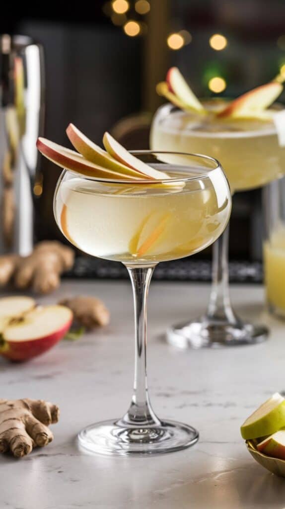 Ginger Apple Martini Cocktail Recipe: A Refreshing Twist to Delight ...