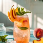 Ginger Peach Spritz Cocktail Recipe: Refresh Your Senses with This ...