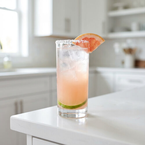 Pink Grapefruit Paloma Cocktail Recipe - Thirsty Tales