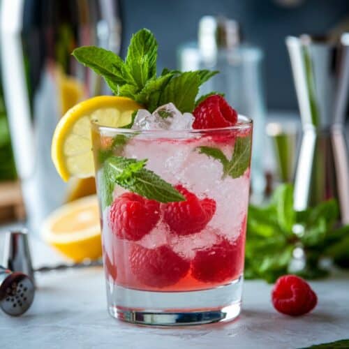 Raspberry Love Smash Cocktail Recipe: Perfect Drink for a Cozy Night In ...