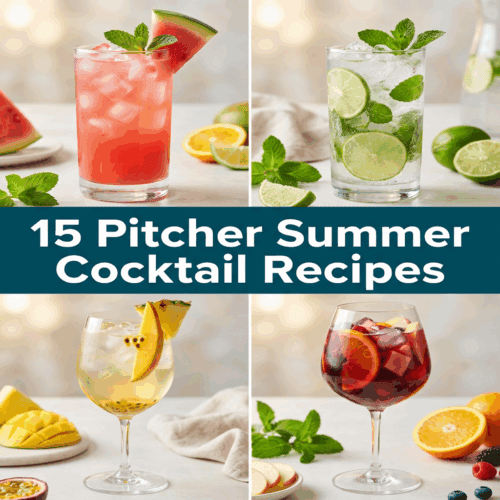 15 Pitcher Summer Cocktail Recipes - Thirsty Tales
