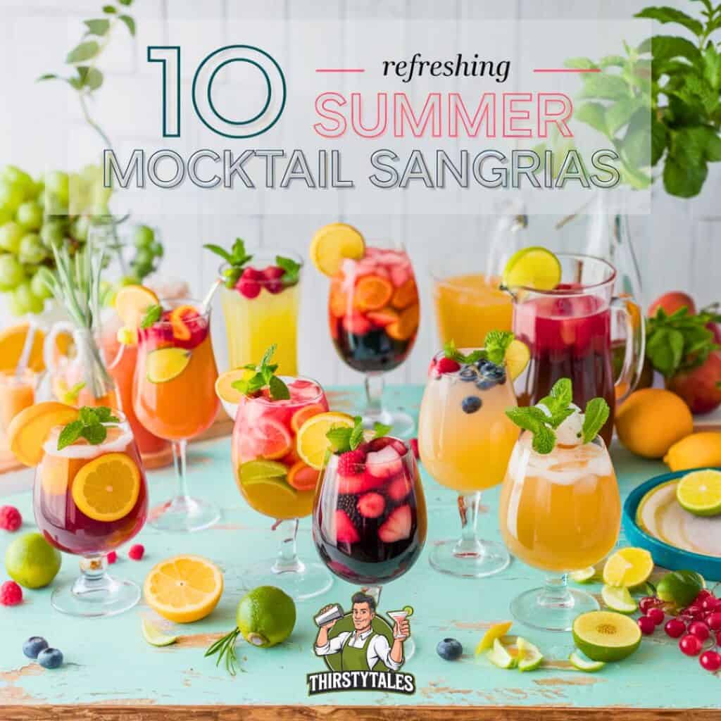 Summer Mocktail - Thirsty Tales