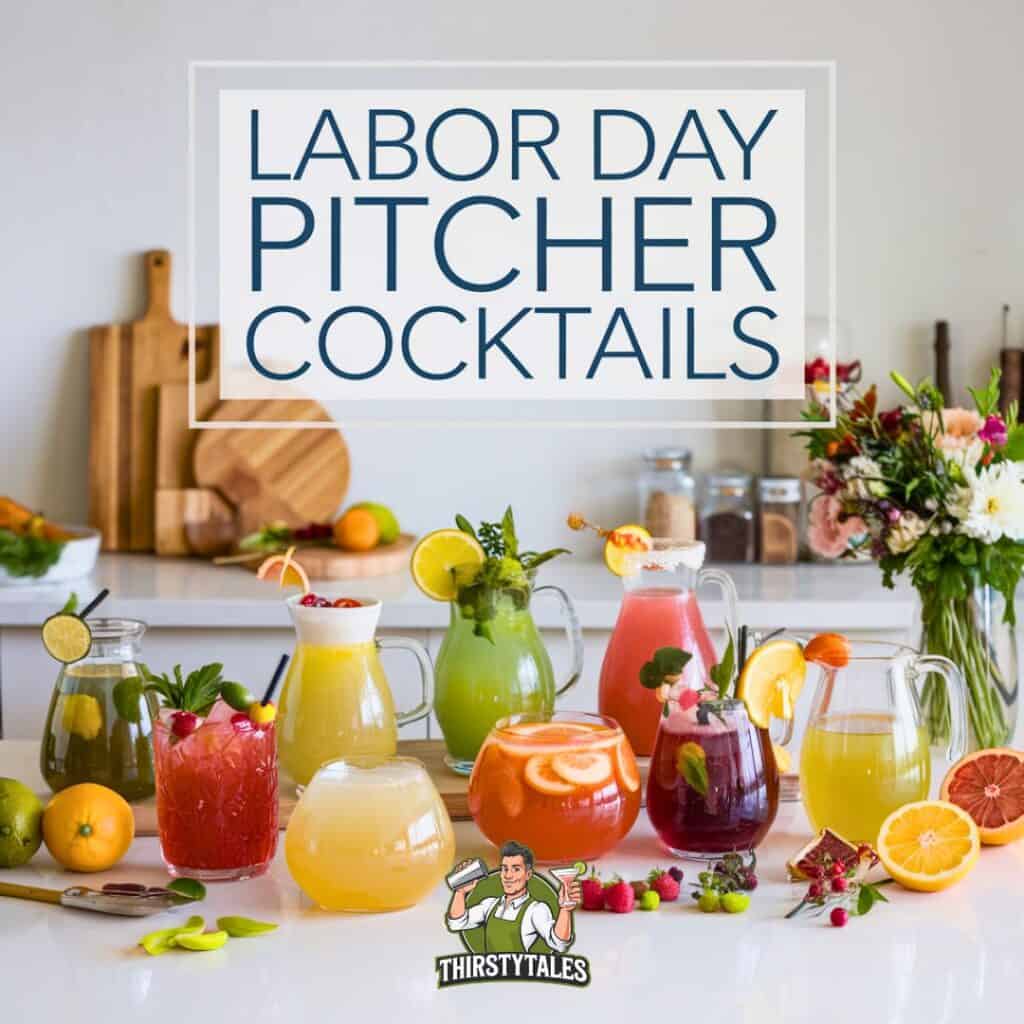 15 Labor Day Pitcher Cocktails to Impress Your Guests - Thirsty Tales
