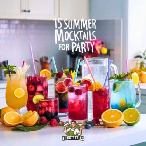 15 Summer Mocktails for Party - Thirsty Tales