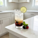 Citrus Berry Fizz Mocktail Recipe - Thirsty Tales