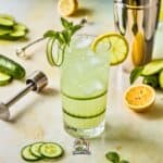 Cucumber Collins Cocktail Recipe - Thirsty Tales