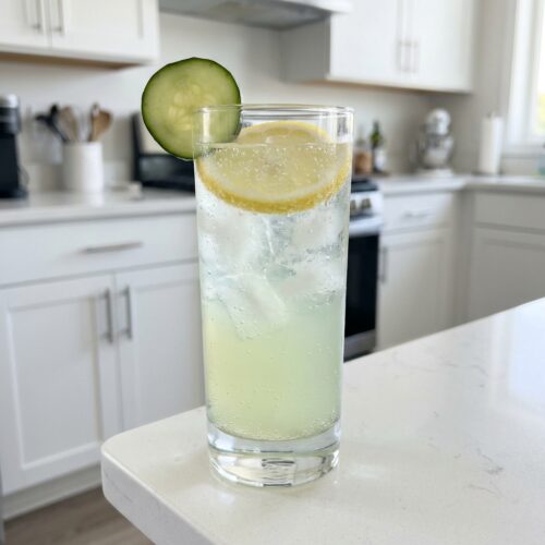 Cucumber Collins Cocktail Recipe - Thirsty Tales