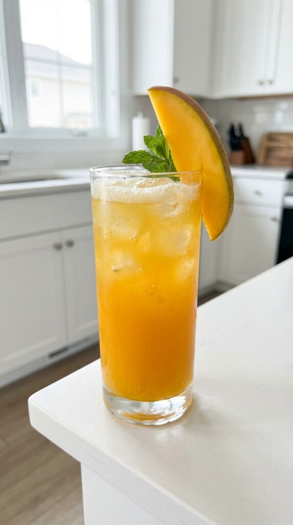 Mango Passion Fruit Punch Cocktail Recipe - Thirsty Tales