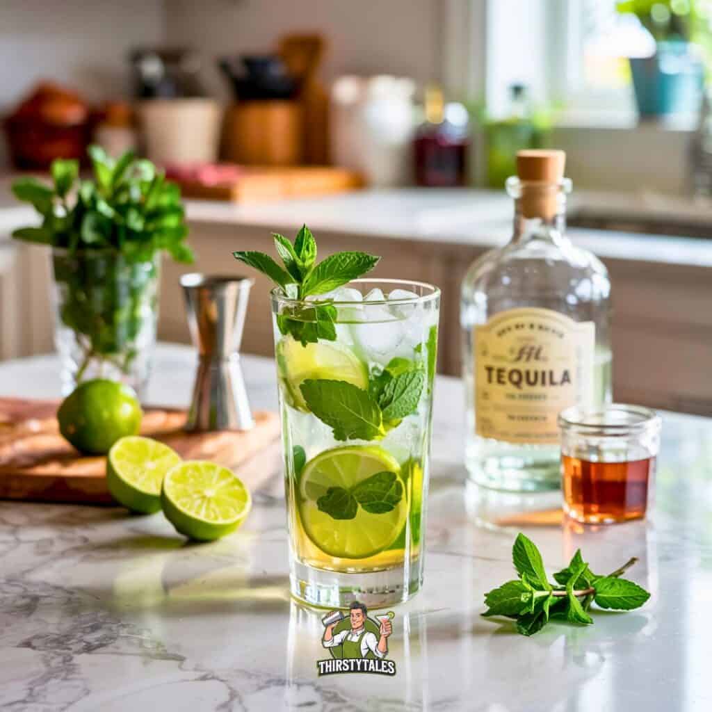 Spiced Tequila Mule Cocktail Recipe: Elevate Your Bartending Skills ...