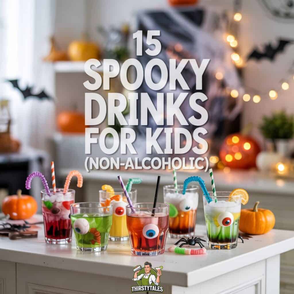 15 Spooky Drinks For Kids (Non-alcoholic) - Thirsty Tales