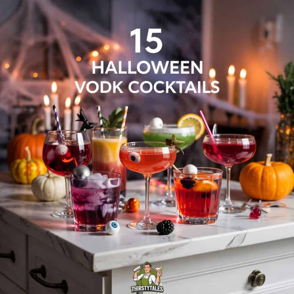 15 Halloween Cocktails with Vodka - Thirsty Tales
