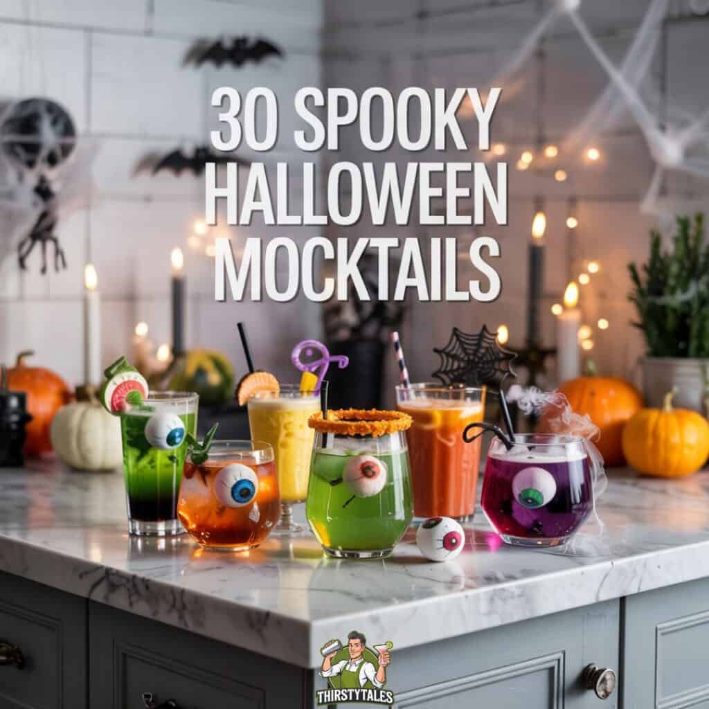 30 Spooky Halloween Mocktails - Thirsty Tales