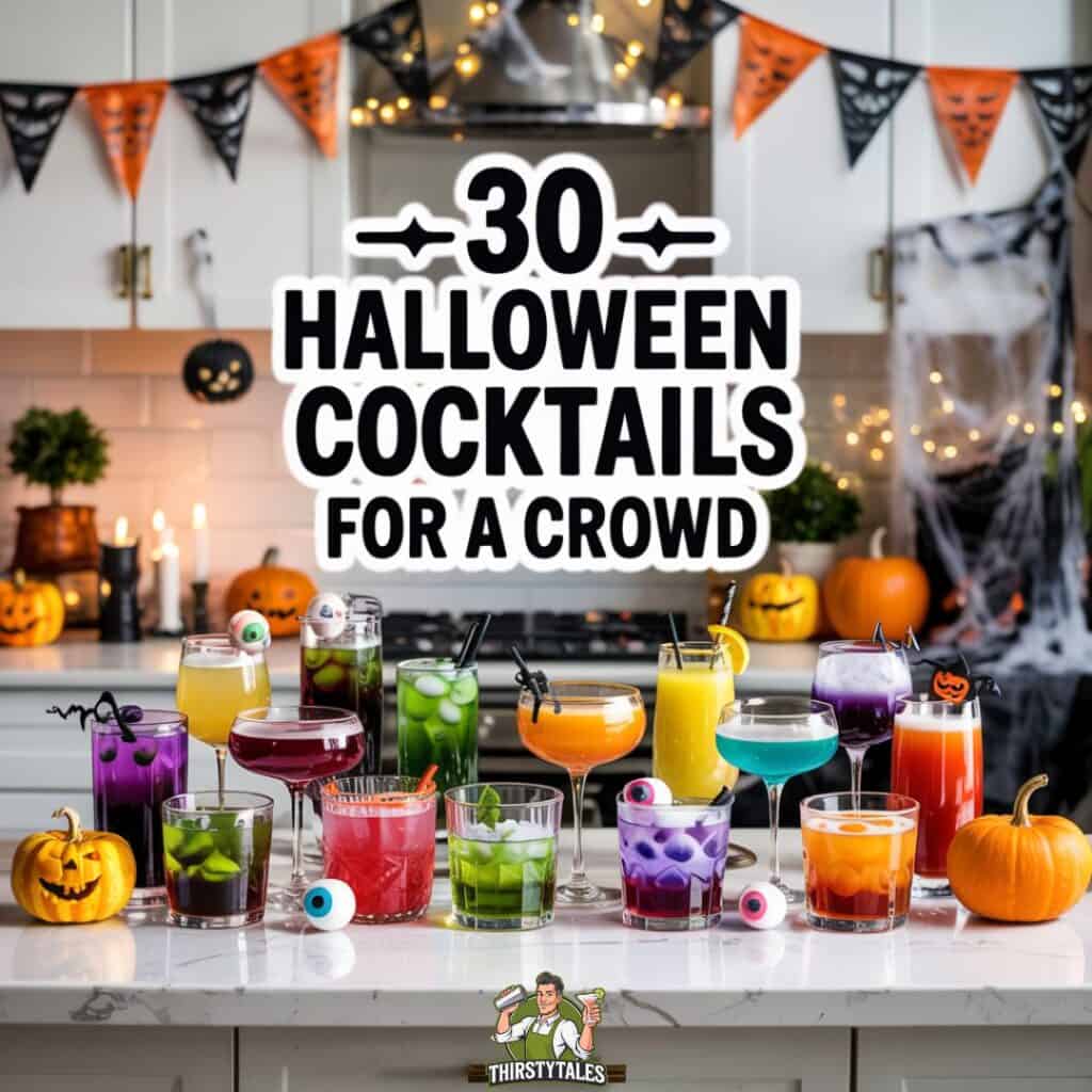 30 Halloween Cocktails for a Crowd - Thirsty Tales