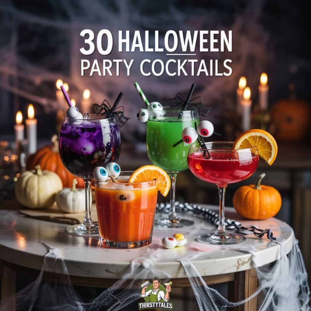 30 Halloween Party Cocktails - Thirsty Tales