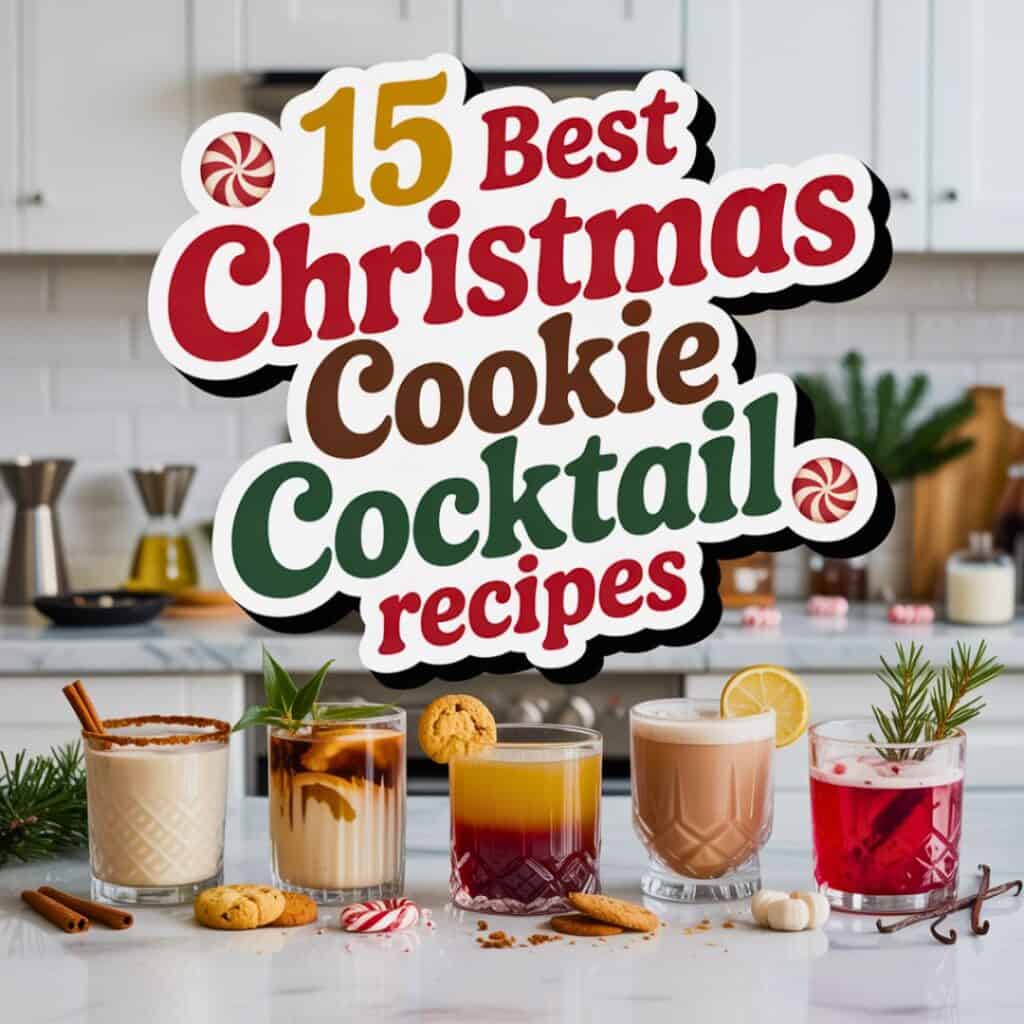 15 Best Christmas Cookie Cocktail Recipes - Thirsty Tales