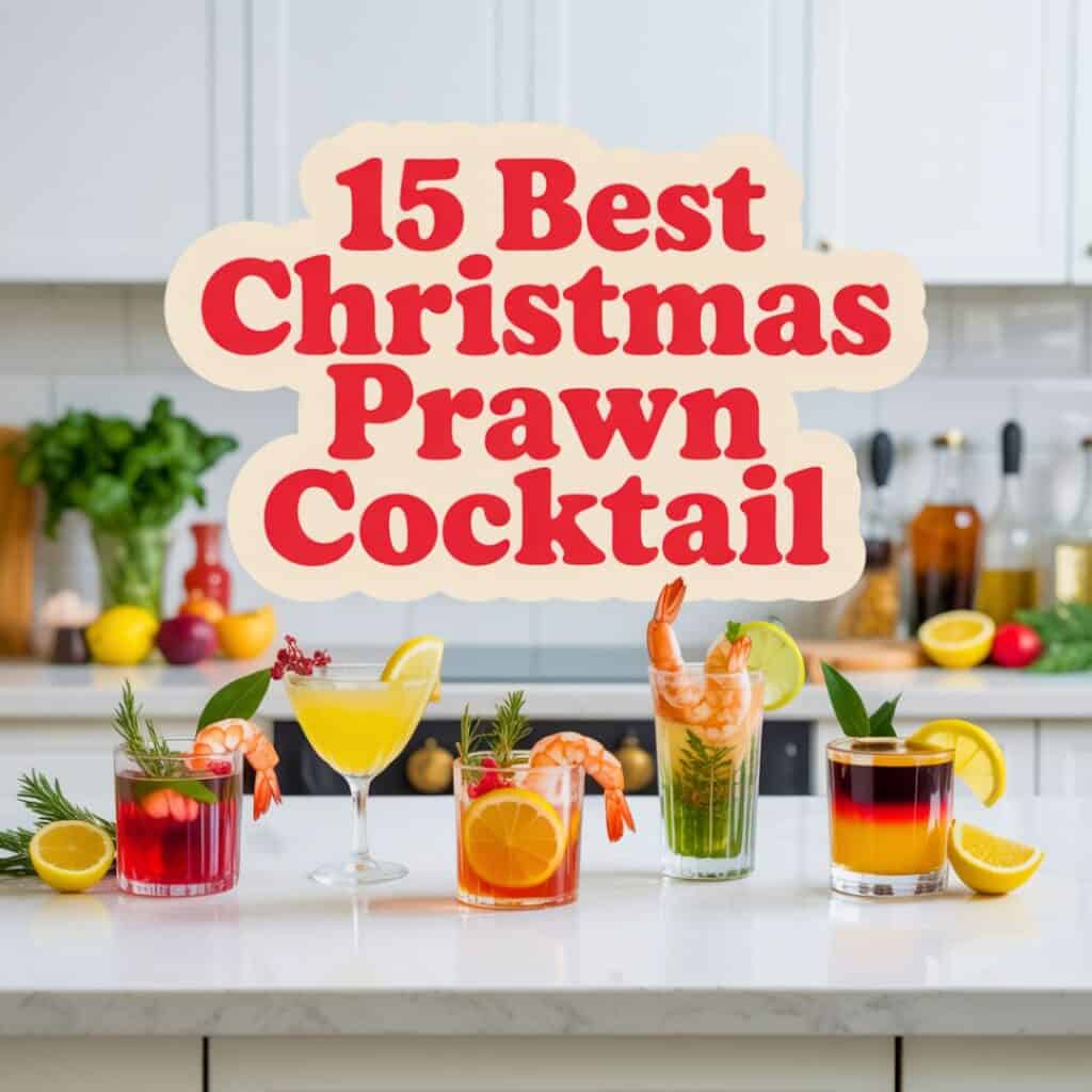 15 Best Christmas Cocktail Recipe with Prawn - Thirsty Tales