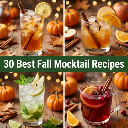 30 Best Fall Mocktail Recipes - Thirsty Tales