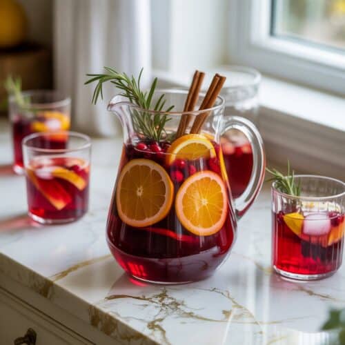 15 Best Christmas Pitcher Cocktail Recipes - Thirsty Tales
