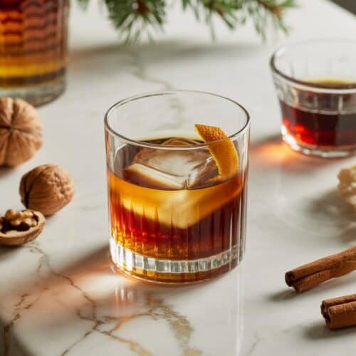 5 Best Christmas Manhattan Cocktail Variation - Thirsty Tales