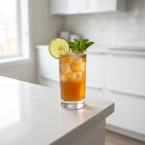 Lavender Lemon Gin Fizz Cocktail Recipe - Thirsty Tales